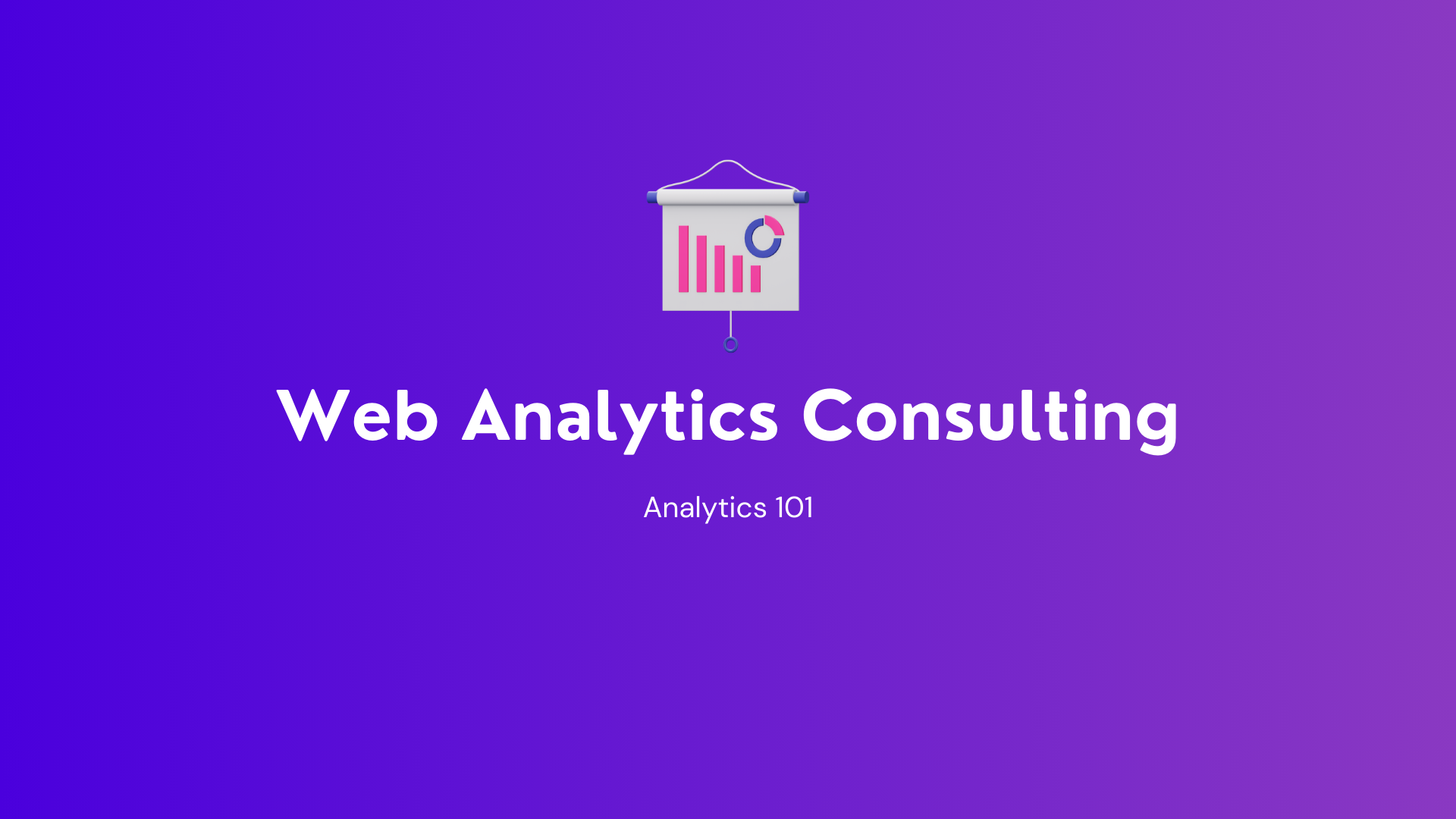 Web Analytics Consulting