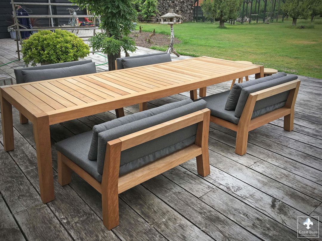 Low Dining tuinset van Piet Boon in Oostvoorne - Ernst Baas ...