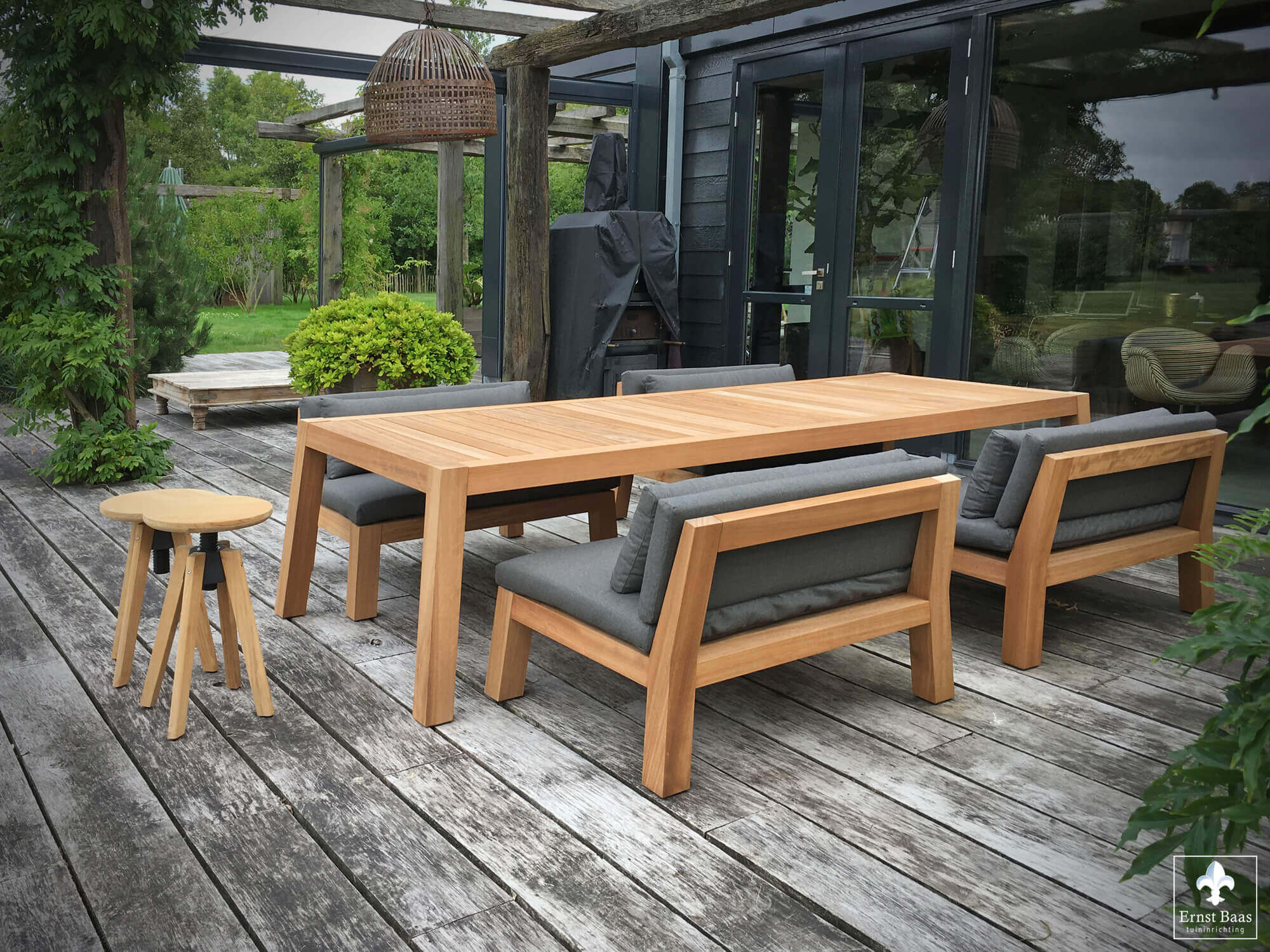 Low Dining tuinset van Piet Boon in Oostvoorne - Ernst Baas ...