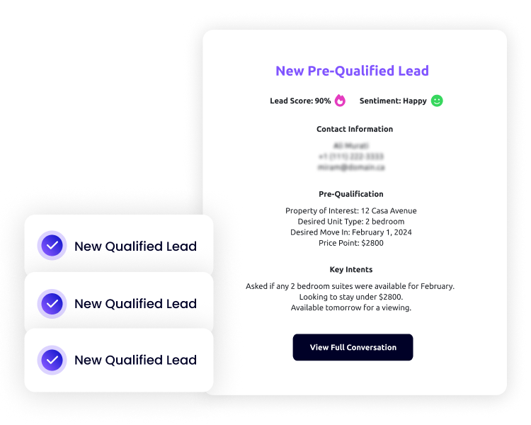 QuickCasa: AI for Smarter Leasing Lead Qualification