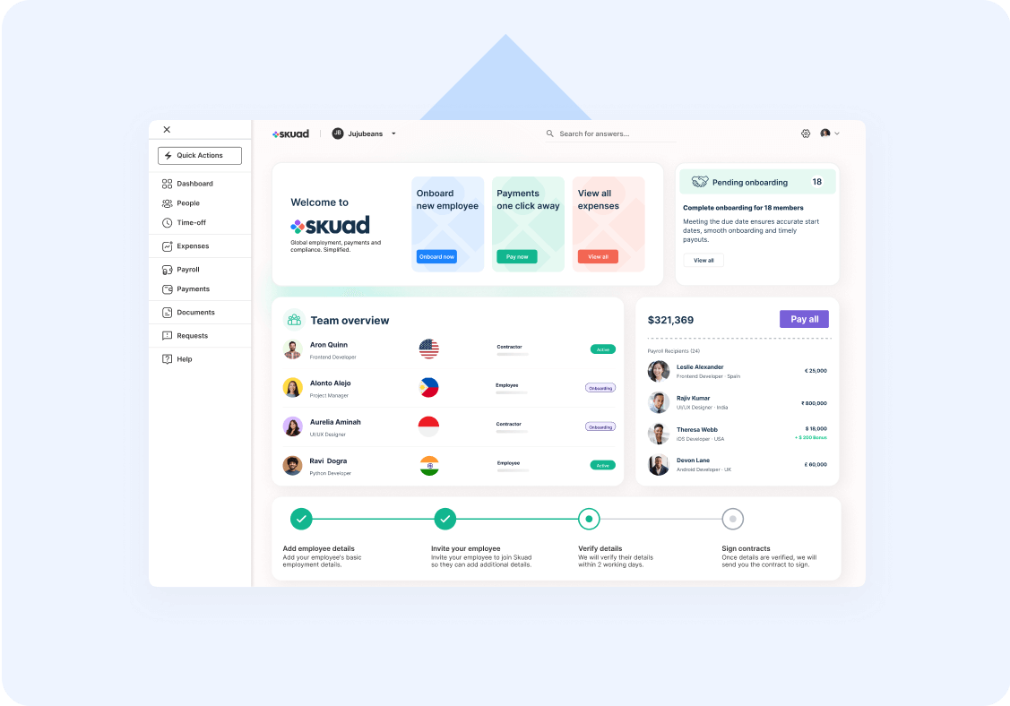 Skuad for Finance Teams