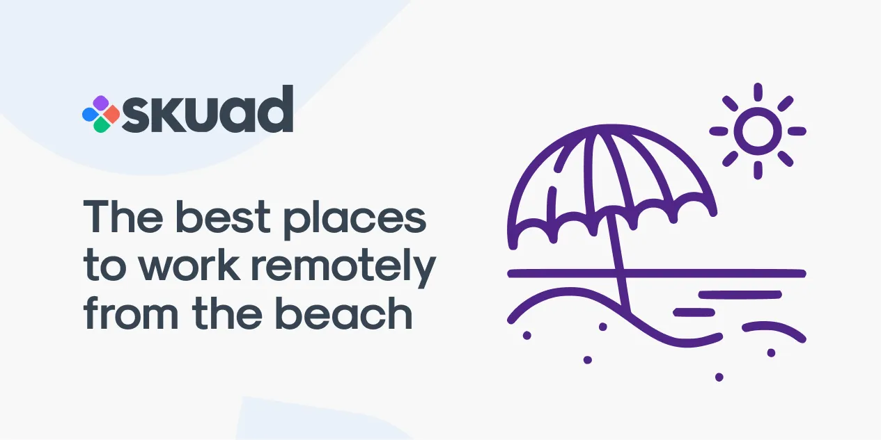 The Best Places To Work From the Beach Remotely