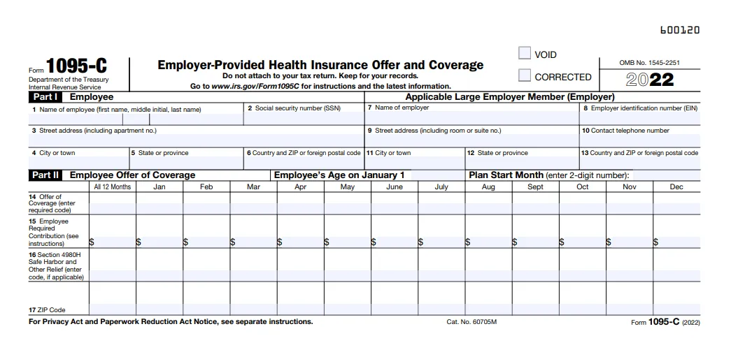 Form 1095-C: A guide to employer-sponsored health insurance | Skuad