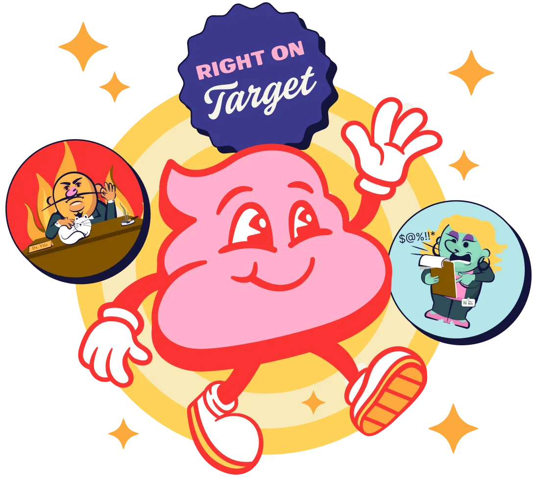 Use Cases To Embrace Your Inner Marksman | Poo Paper Toilet Targets