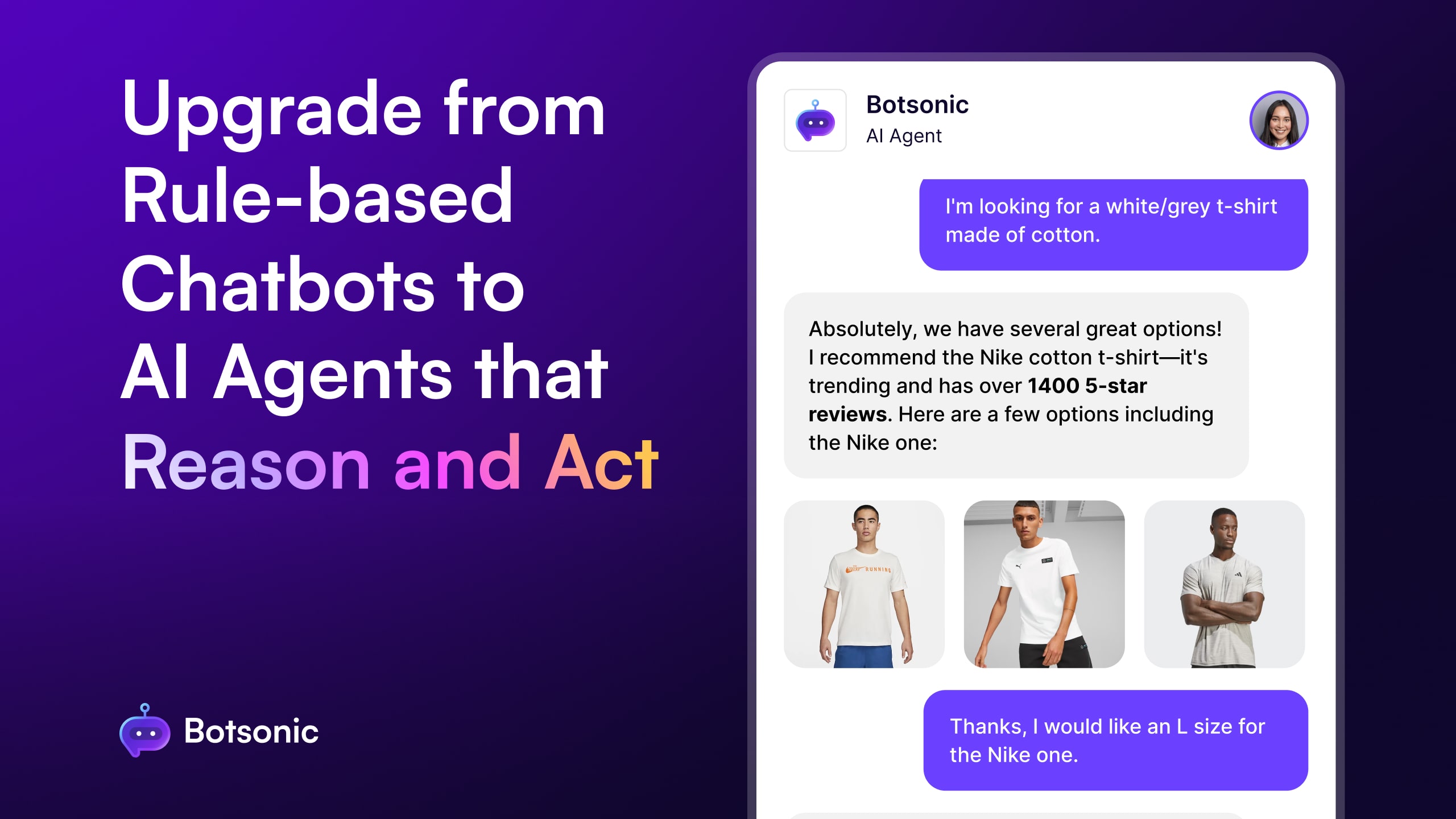 AI Agents for Customer Service & Employee Experience Automation | Botsonic