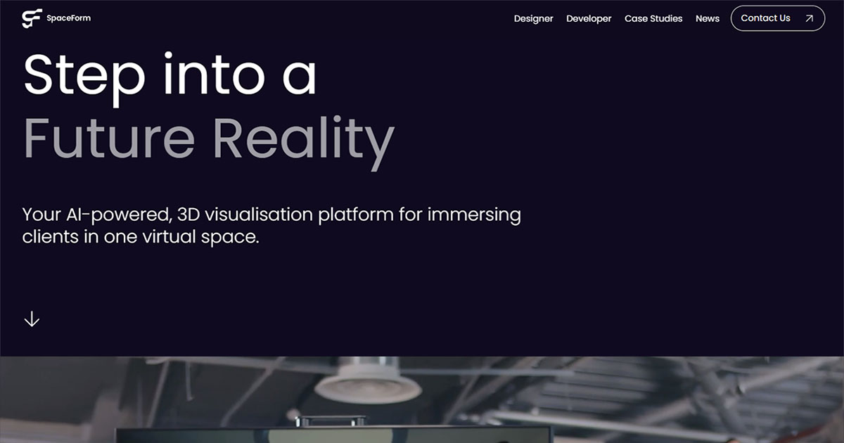 SpaceForm | Home | Immersive Twin platform for design and architecture